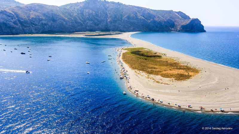 Italy, Sicily, Messina, Spiaggia Marinello - TRIPinVIEW
