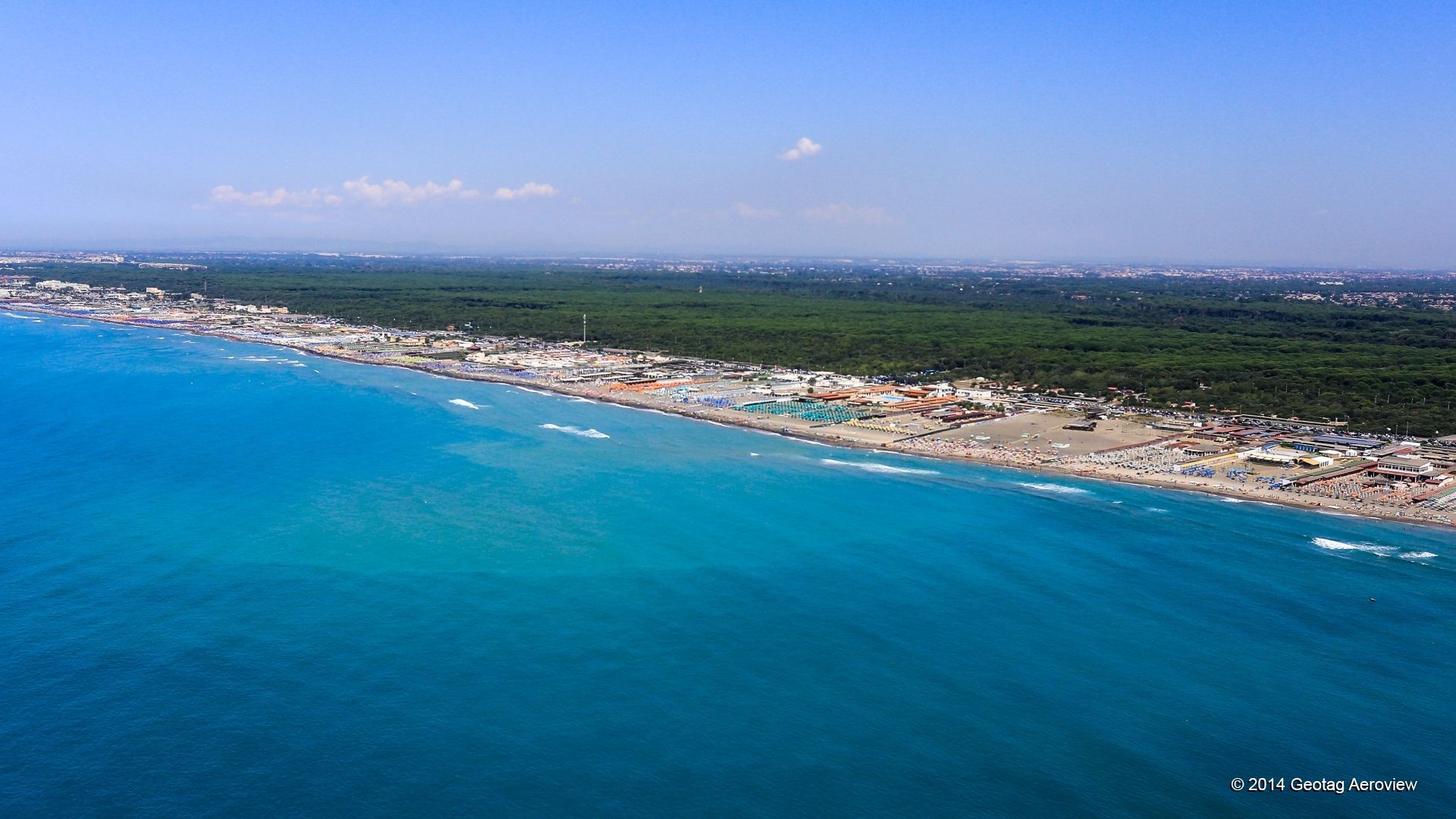 TRIPinVIEW: beach Lido di Castel Fusano