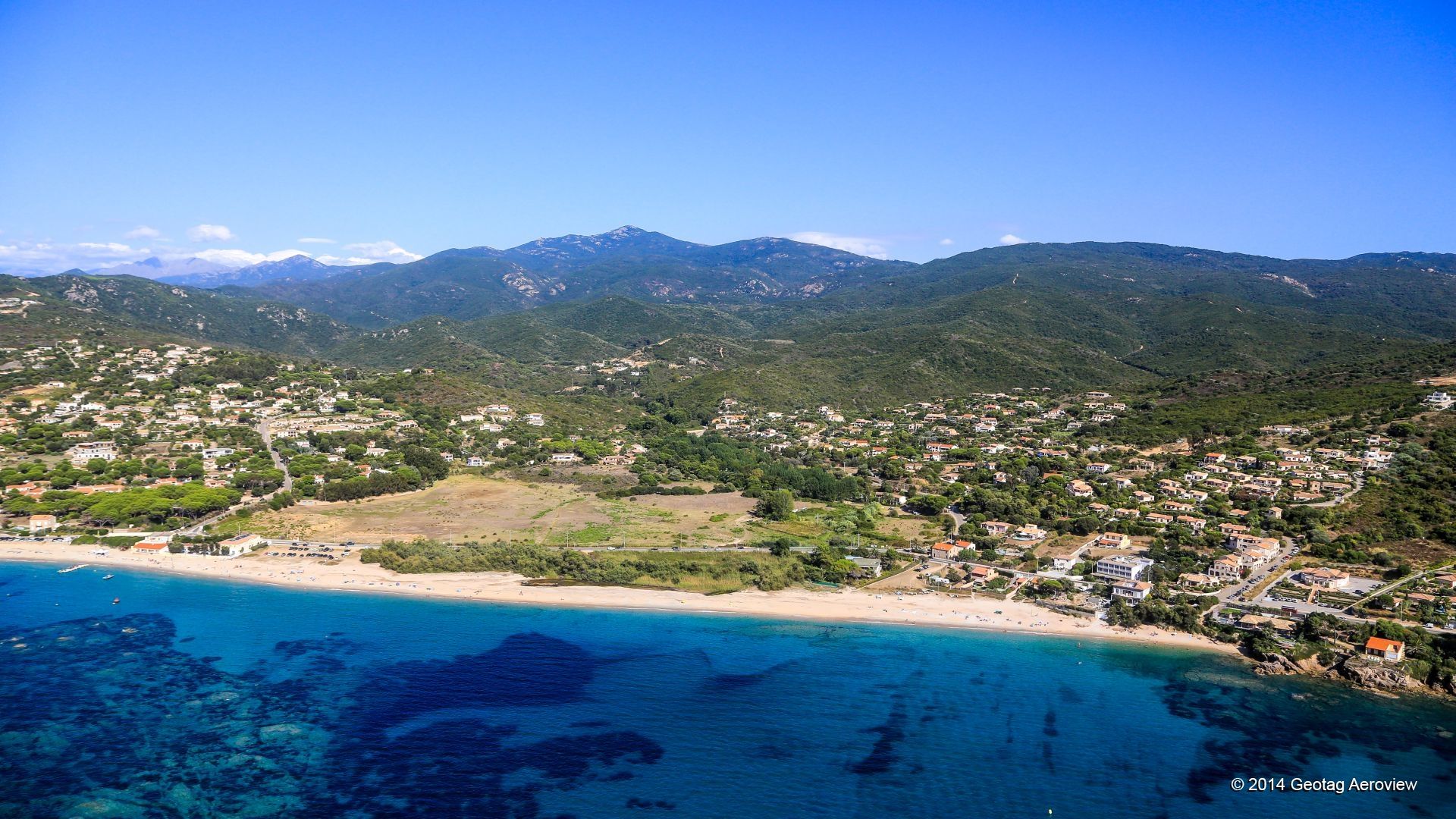 TRIPinVIEW: beach Plage d`Agosta