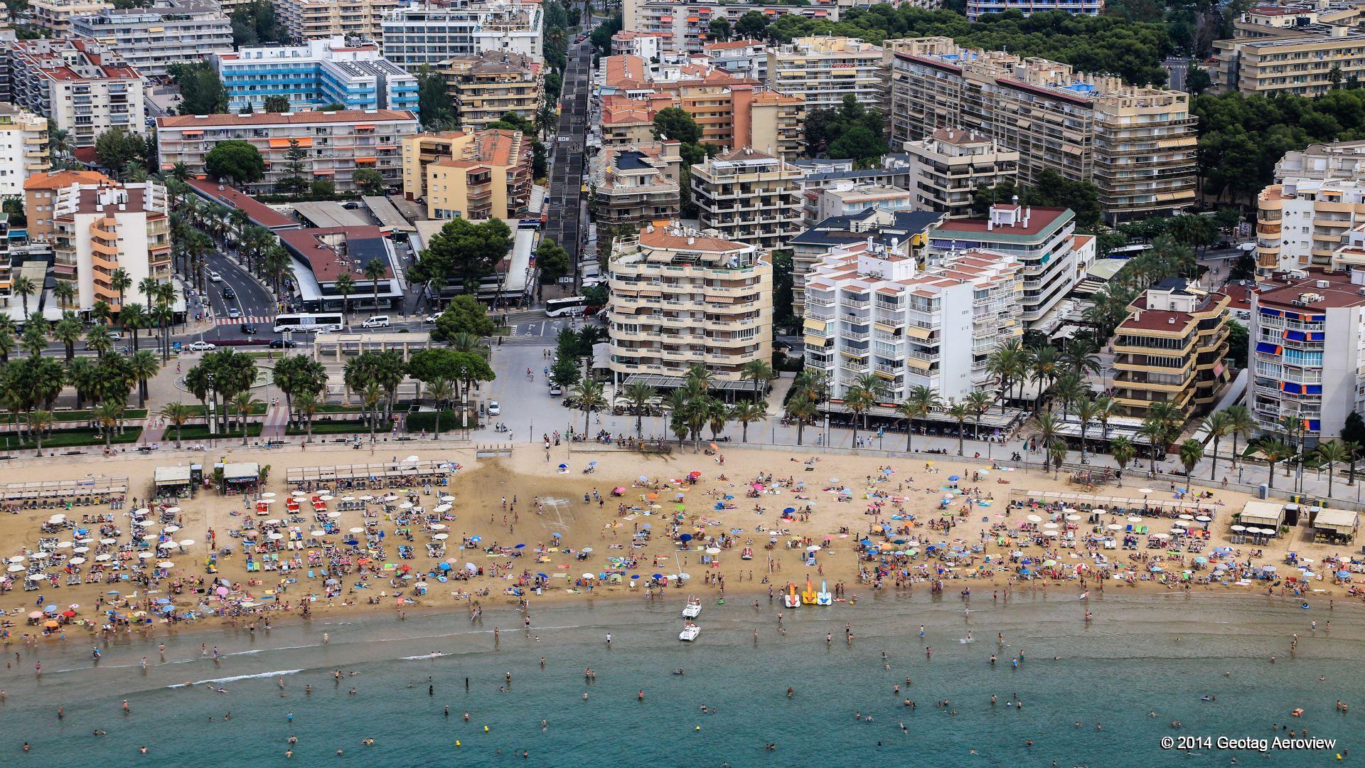 TRIPinVIEW: beach Llevant Beach of Salou
