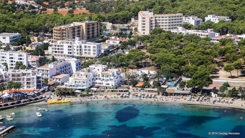 Spain, Islas Baleares, Baleares, Ibiza, Es Canar (Beaches of Es Canar ...