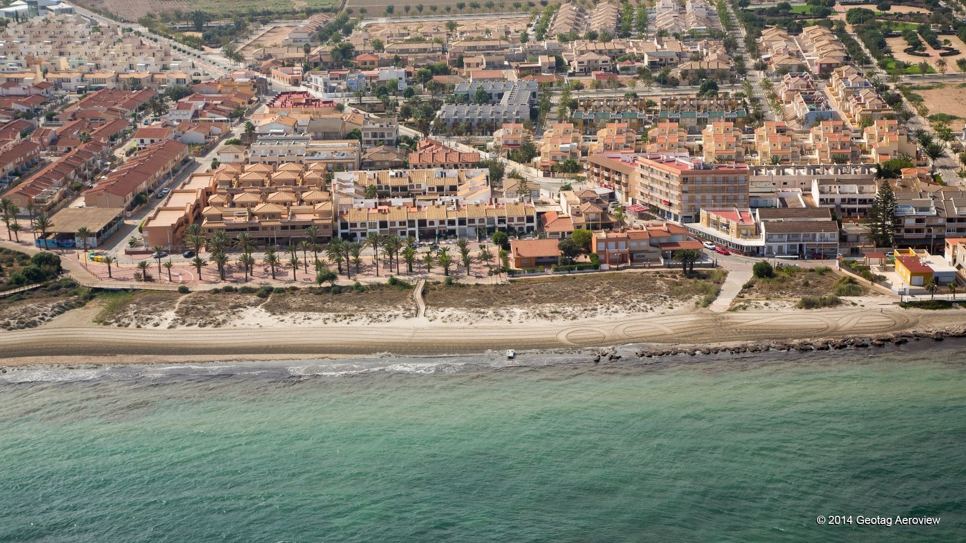 TRIPinVIEW: beach El Mojon Beach (Murcia)