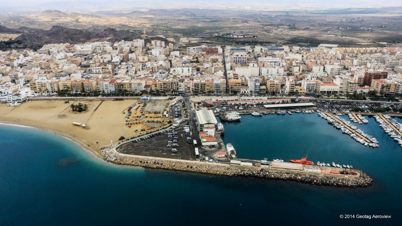 Spain, Andalucía, Almería, Port of Garrucha - TRIPinVIEW