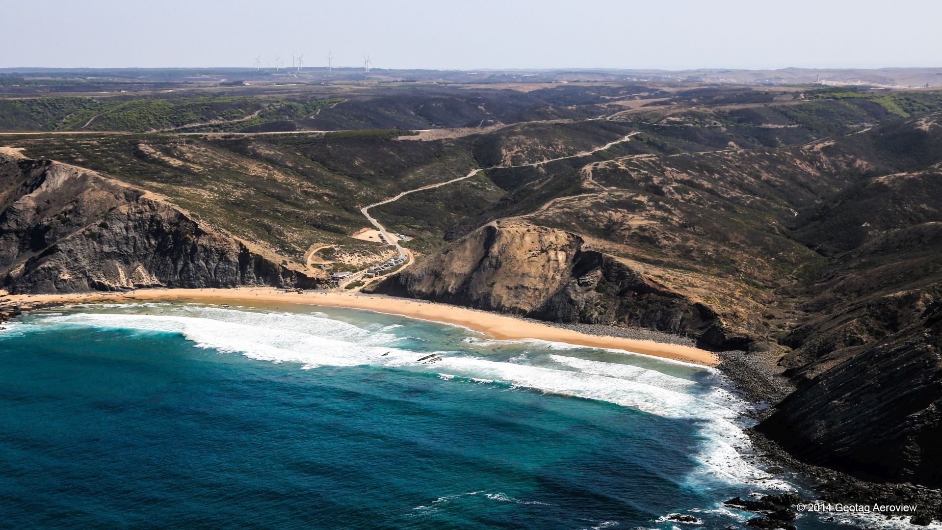 TRIPinVIEW: beach Praia do Castelejo
